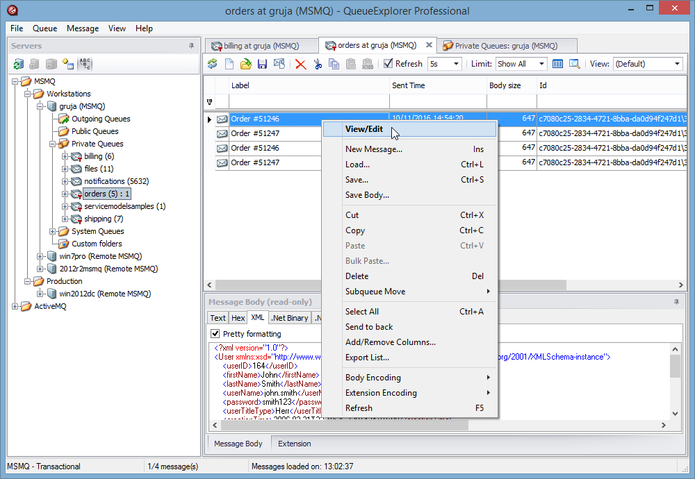 QueueExplorer 4.0 final is available now